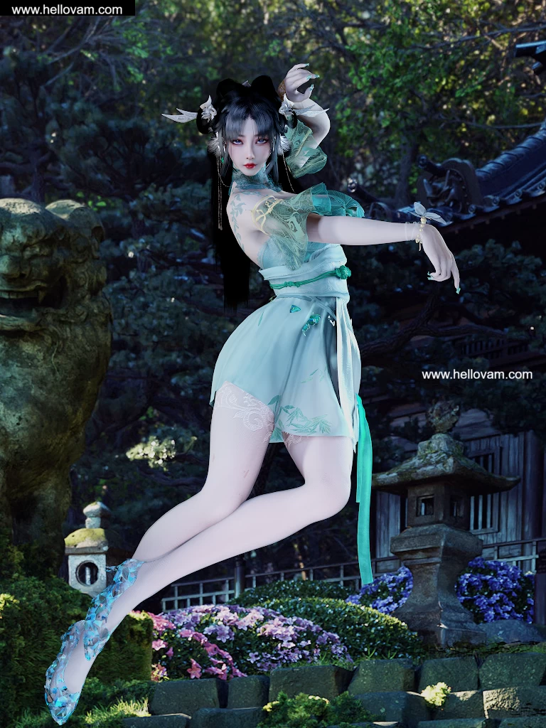 HMZ.灵儿.1-Hellovam资源网